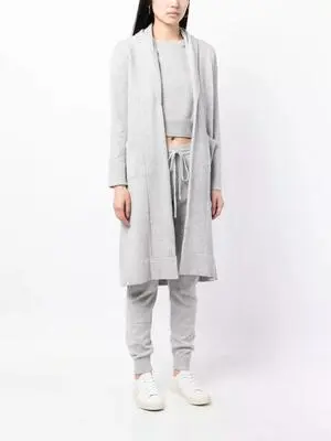 TEDDY CASHMERE Venezia Open-front Cashmere Cardigan - Grey