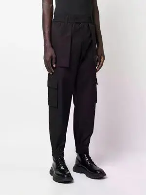 Alexander McQueen Cotton Cargo Trousers