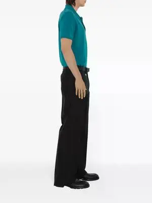 Burberry Short-sleeve Wool Polo Shirt