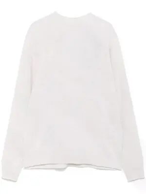 TWINSET Sand Beige Wool Blend Lurex Sweater