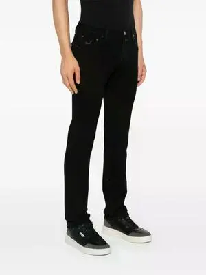 Jacob Cohen Nick Straight Leg Jeans - Black