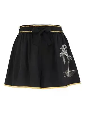 Zimmermann Palm Tree-print Skirt