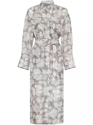 Brunello Cucinelli Long Sleeve Day Dresses