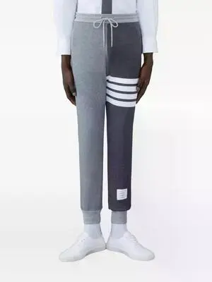 Thom Browne 4-bar Stripes Track Pants - Grey