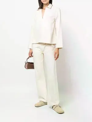 BASERANGE Onda Collared Shirt