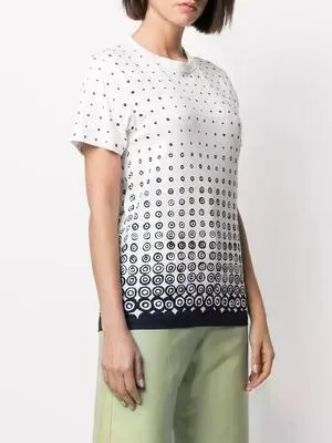 10 CORSO COMO Eos-logo Cotton T-shirt - White