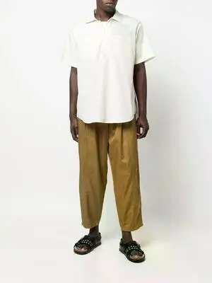 Engineered Garments Half-zip Cotton-blend Shirt