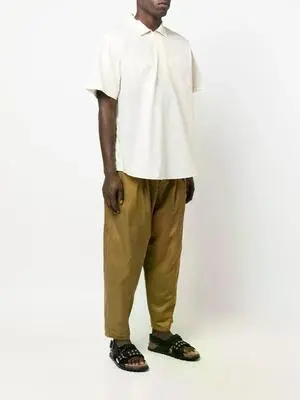 Engineered Garments Half-zip Cotton-blend Shirt