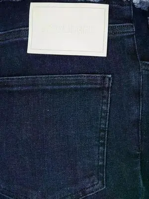 Ottolinger Frayed-edge Straight Leg Jeans