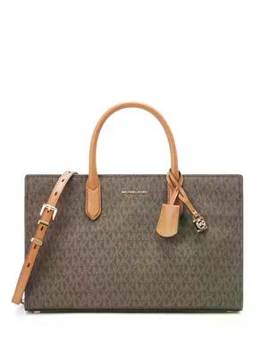 Michael Kors Monogram Print Tote Bag