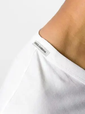 Dolce & Gabbana V-neck Cotton T-shirt