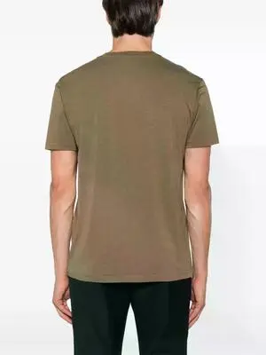 TOM FORD Logo-embroidered T-shirt - Green