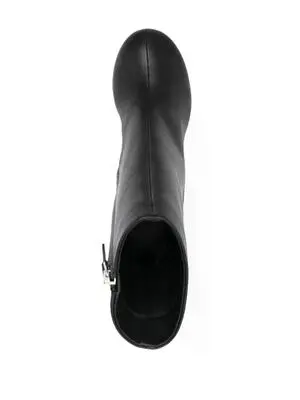 3JUIN 95mm Leather Ankle Boots