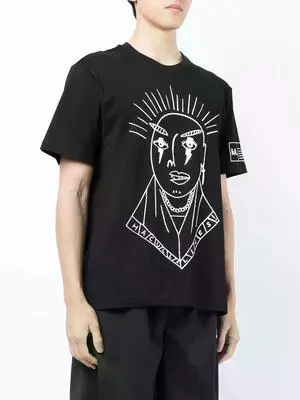 HACULLA. Sketch-style Print T-shirt