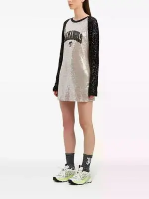 Palm Angels College Palm Mini Dress