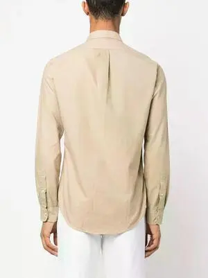 Polo Ralph Lauren Polo Pony Button-collar Shirt - Neutrals