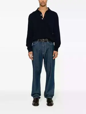 ANOTHER ASPECT Another Polo Shirt 2.0 Wool Polo Shirt