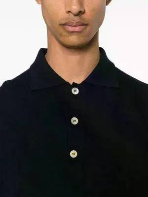 ANOTHER ASPECT Another Polo Shirt 2.0 Wool Polo Shirt