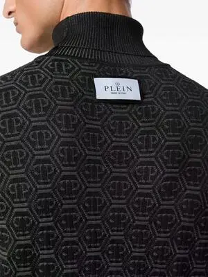 Philipp Plein Monogram Sweatshirt - Black