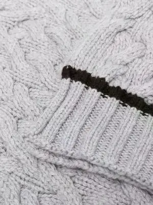 Malo Cable-knit Scarf
