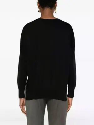 BLANCA VITA Fine-knit Virgin Wool Sweater