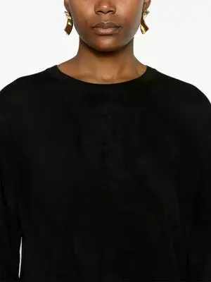 BLANCA VITA Fine-knit Virgin Wool Sweater