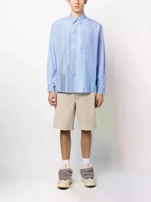 LANVIN Striped Long-sleeve Shirt