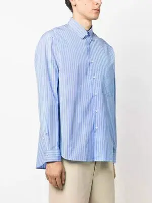 LANVIN Striped Long-sleeve Shirt