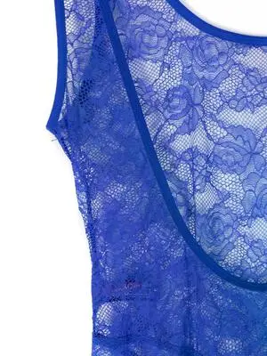 MAISON CLOSE Flashback Neon Open-back Catsuit