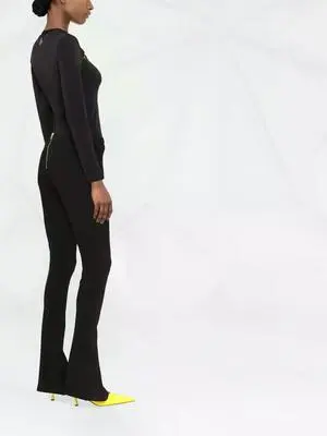 Balmain Low-waist Flared Trousers