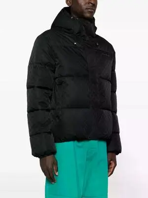 DAILY PAPER Monogram-jacquard Padded Jacket