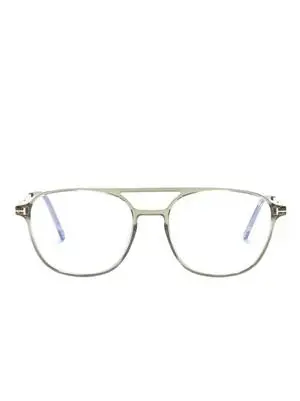 TOM FORD Pilot-frame Glasses - Grey