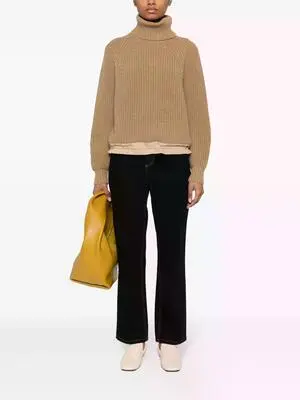 Giorgio Armani Roll-neck Virgin Wool Jumper