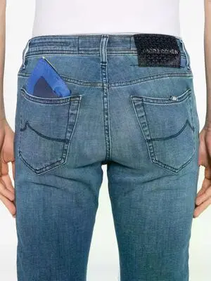 Jacob Cohen Bard Mid-rise Slim-fit Jeans