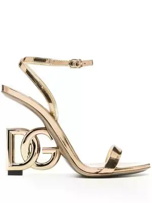 Dolce & Gabbana Metallic Sandals For Women