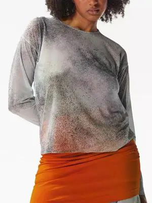 MARGHERITA MACCAPANI Spray-print T-shirt