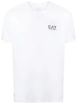 EA7 Logo-print Tracksuit - Black