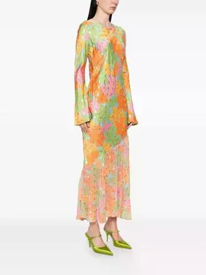NEVER FULLY DRESSED Alaia Floral Print Dress