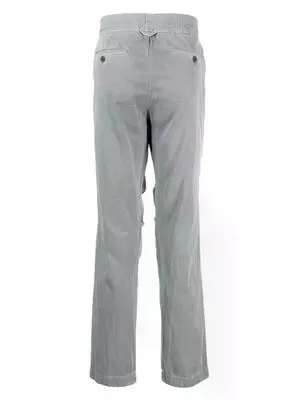 JAMES PERSE Drawstring Straight-leg Trousers - Blue