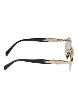 Prada Oval Frame Sunglasses