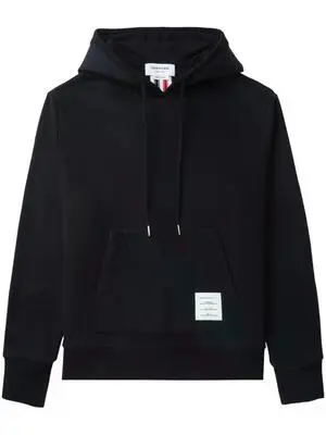 Thom Browne Rwb Stripe Loopback Hoodie