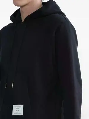 Thom Browne Rwb Stripe Loopback Hoodie