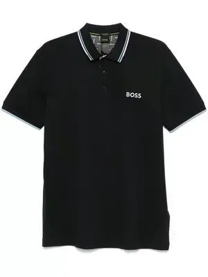 BOSS Contrast Logos Polo Shirt