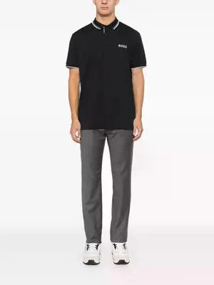 BOSS Contrast Logos Polo Shirt