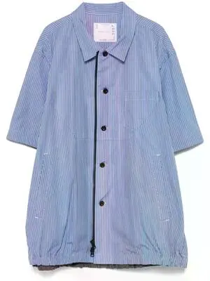 Sacai Striped Shirt - Blue