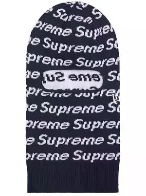 Supreme X New Era Repeat Balaclava - Blue