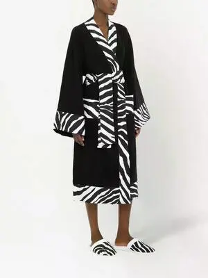 Dolce & Gabbana Cotton Terry Bath Robe