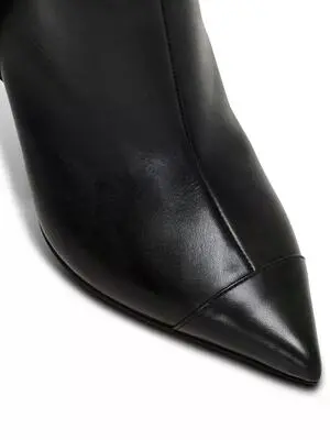 Balmain Eva 95mm Logo-plaque Ankle Boots