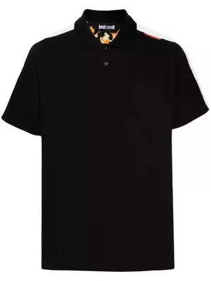 Just Cavalli Logo-lettering Polo Shirt