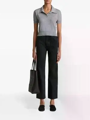 Khaite Morgane Polo Top